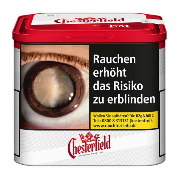 Chesterfield Red Zigarettentabak Volumen 60 Gramm – Schoko GmbH