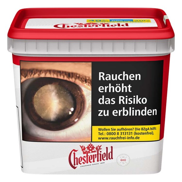 Chesterfield Volume Tobacco Red Zigarettentabak SUPER Box 310 Gramm ...